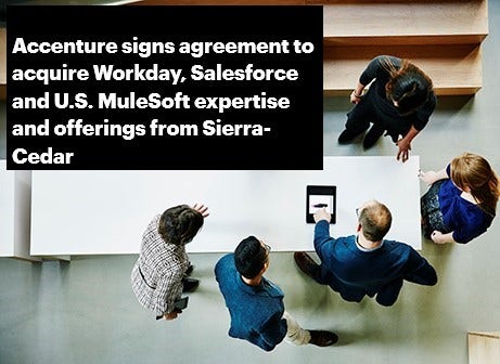 Accenture to Expand Workday Practice to Help Higher Education and Public Sector Organizations ...