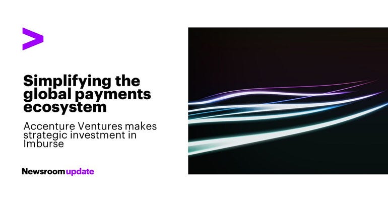 Accenture Ventures makes a strategic investment in Imburse