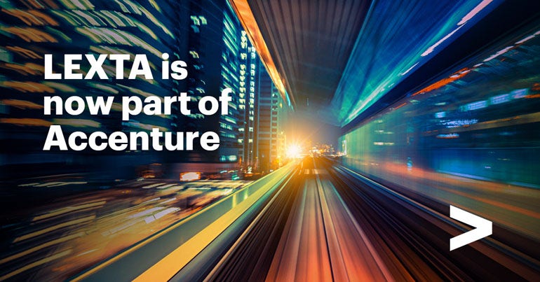 LEXTA is now part of Accenture — With the acquisition Accenture expands ...