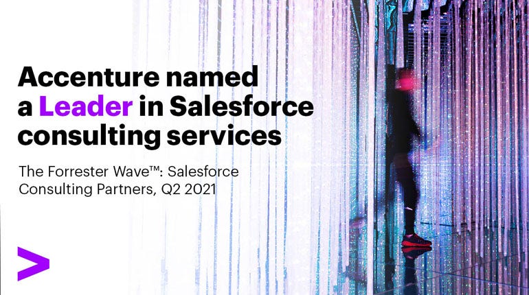 Accenture named a Leader in Salesforce consulting services Accenture named a Leader in Salesforce consulting services