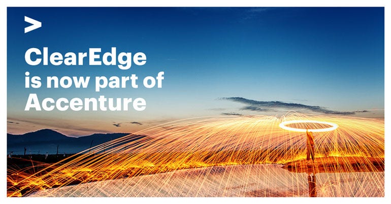 ClearEdge is now part of Accenture