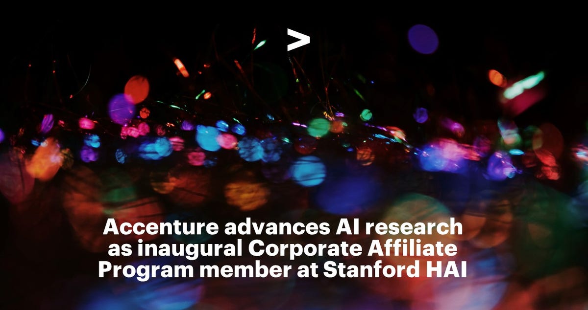 Accenture Advances AI Research as Inaugural Member of Corporate ...