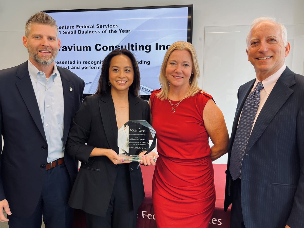 Accenture Federal Services Names Bravium Consulting, Inc. 2022 Small ...